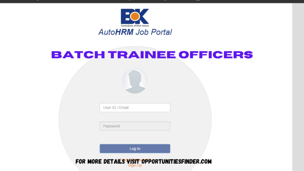 Bank of Khyber Batch Trainee Officers 2023 - Opportunities Finder