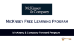 McKinsey & Company Free Learning Program | Opportunities Finder